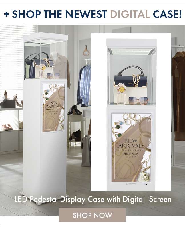 Displays2go: New LED Display Case — You Can't Beat The Classics! | Milled