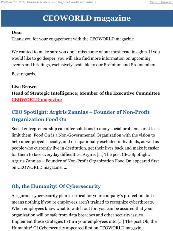 CEOWORLD Magazine: CEO Spotlight: Argiris Zannias – Founder of Non ...