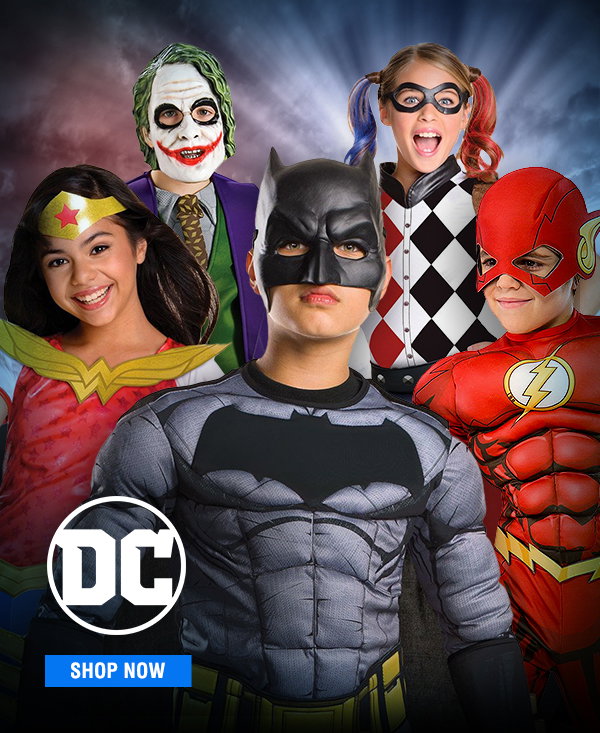 Costume SuperCenter: Suit up as your favorite DC Comics superhero! | Milled
