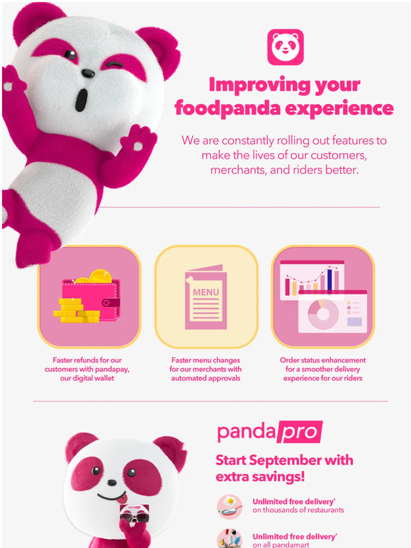 Foodpanda Singapore: Making your foodpanda experience better. | Milled