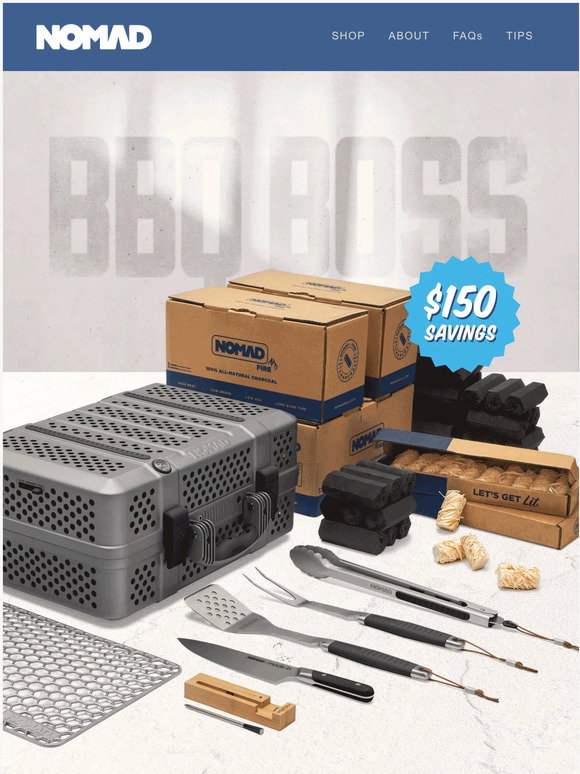 Nomad Grills: A true BBQ Boss saves some sauce | Milled