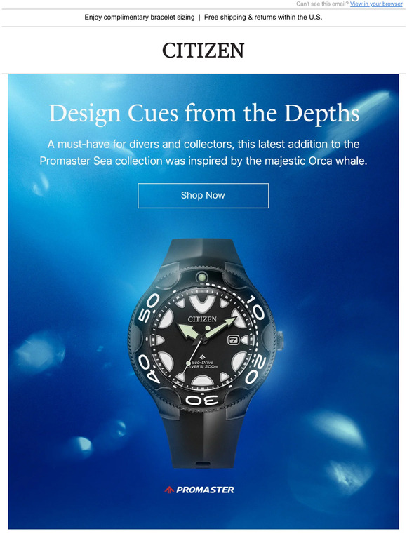 Citizen: A Diver’s Companion. A Collector's Dream. | Milled