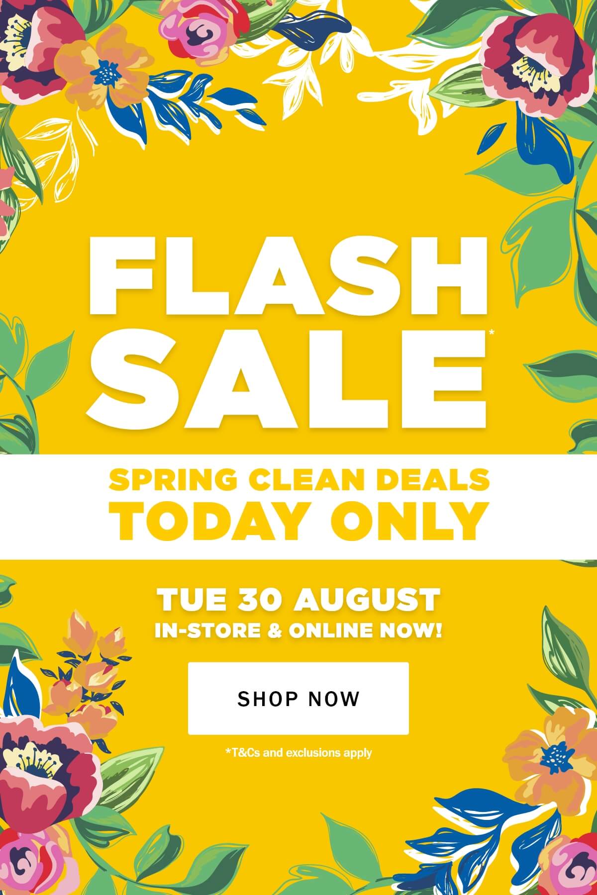 Briscoes: It's a spring FLASH Sale ⚡ | Milled