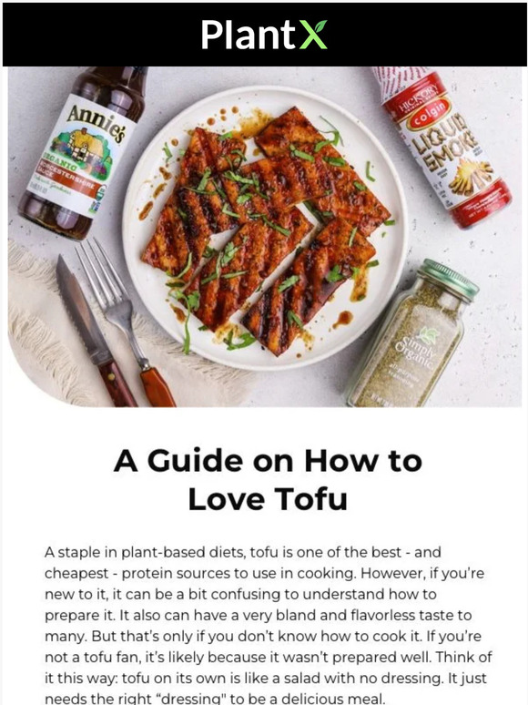 PlantX: TOFU is Delicious…. 🍲🍲 | Milled