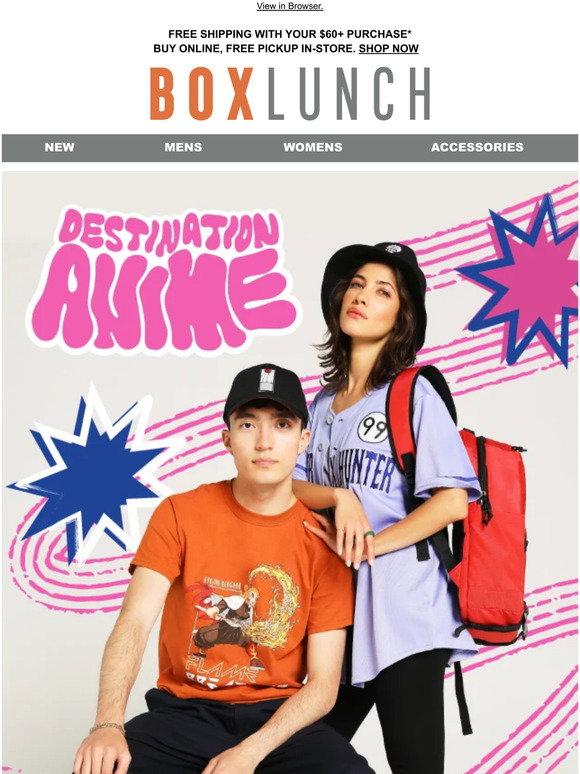 BoxLunch: We have all your anime favorites 💥 | Milled