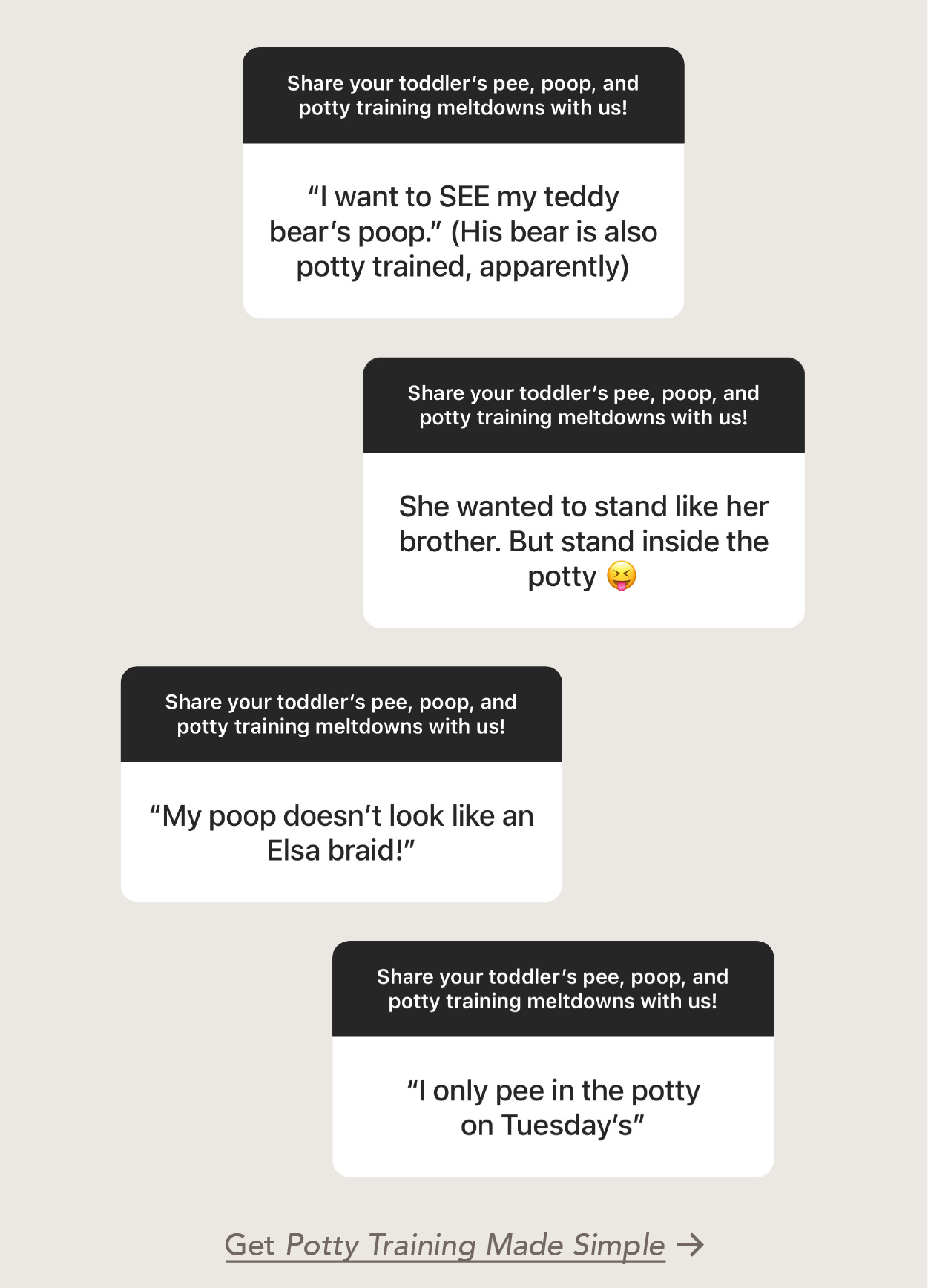 Big Little Feelings: “My poop didn’t look like an Elsa braid!!!” | Milled