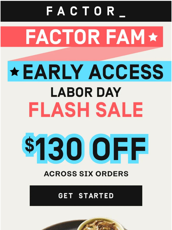 Factor 75: Early access UNLOCKED 🔓🔑 | Milled