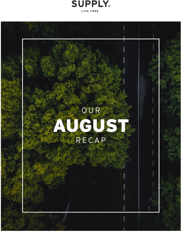 Supply: Your August Recap | Milled