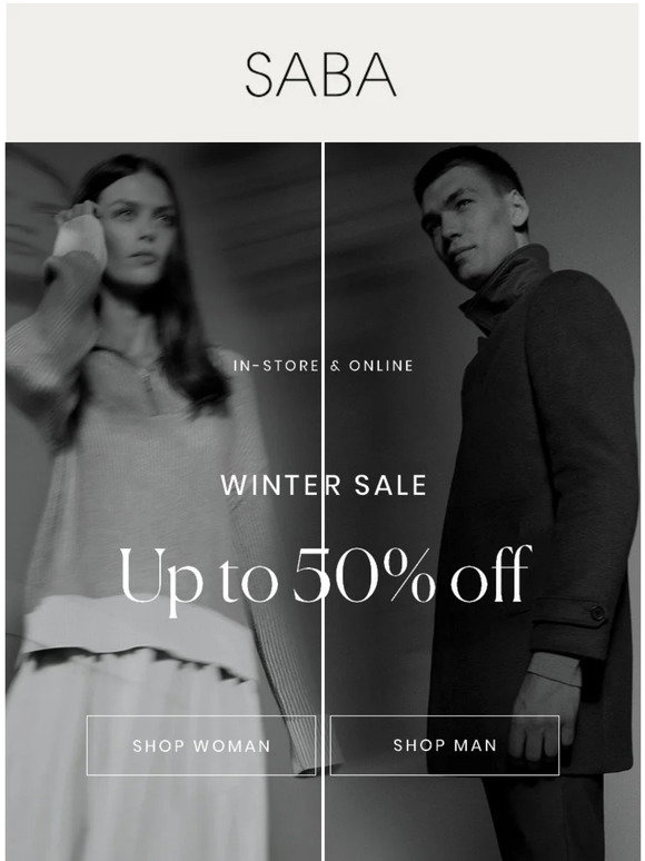 SABA: Discover our most loved winter styles | Milled