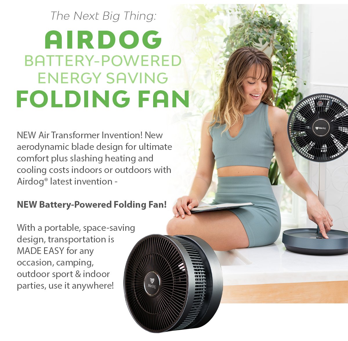 7 Heavens LLC: World's Most Innovative Transformer Fan, Battery-Powered ...