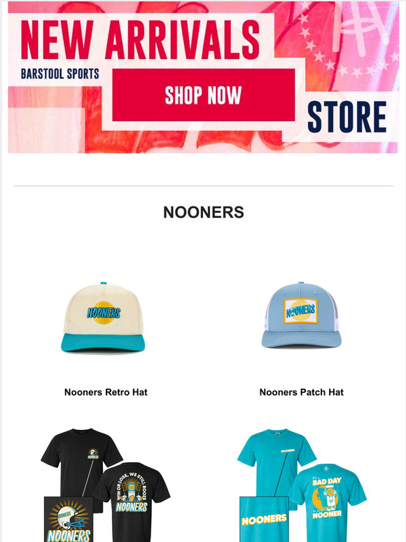 Barstool: August Best Sellers: Nooners, Tiger, Hasbulla & So Much More ...