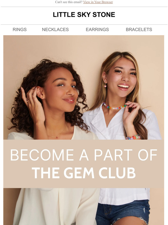 Little Sky Stone: Introducing The Gem Club 💎 | Milled