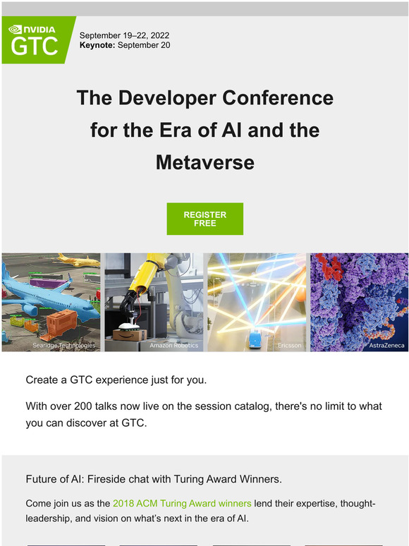 Nvidia: Explore the in-depth sessions available at GTC. | Milled