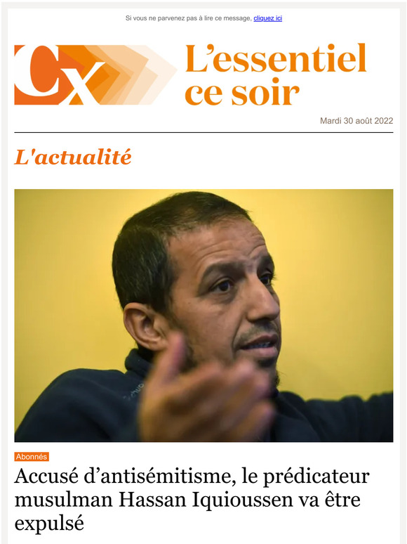 La Croix CPA: Feu vert pour l'expulsion du prédicateur musulman ...