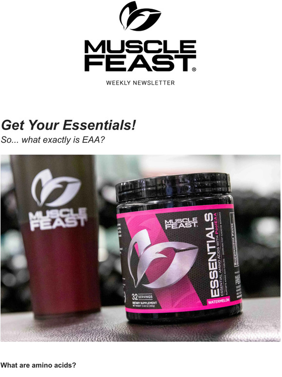 Muscle Feast: Don't Forget the Essentials! | Milled