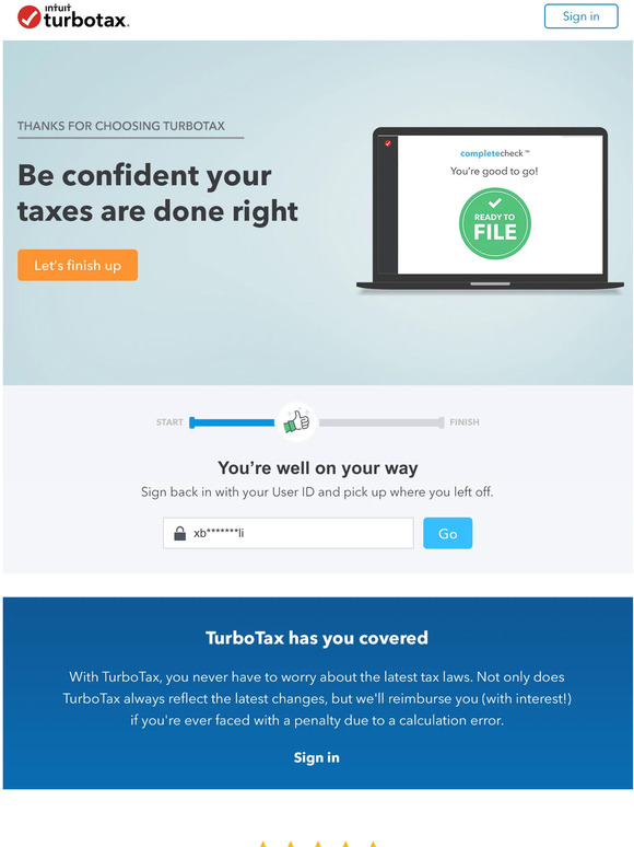 Intuit: 🔵 Please Sign In With Your User ID: Get Your Taxes Done Right ...