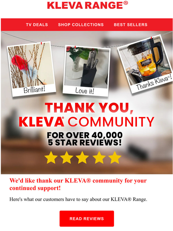 Kleva Range: A special thanks to our Kleva® Family! 🥰 | Milled