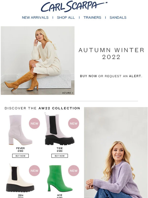 Carl Scarpa Ladies Shoes: The Autumn Winter 2022 Collection is Here ...