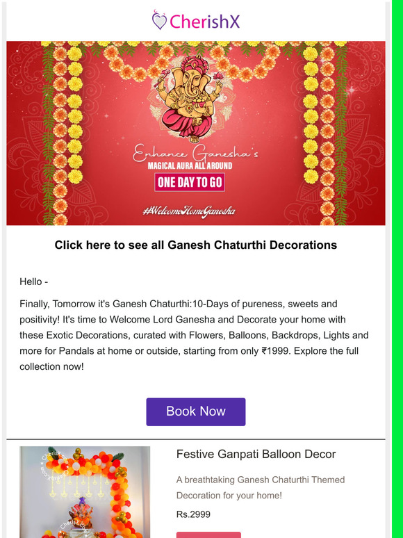 CherishX: Lord Ganesha is coming home *_* Decoration Time! | Milled