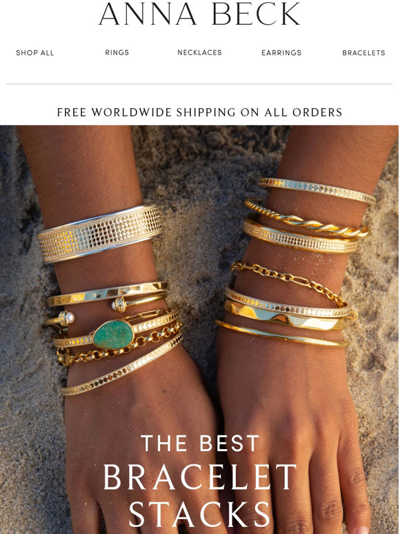 Anna Beck Designs: Bracelet Stacking 101 | Milled