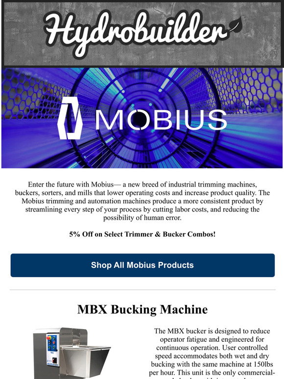 Hydrobuilder: Mobius - Complete Harvest Automation 👨‍🌾🪴 | Milled