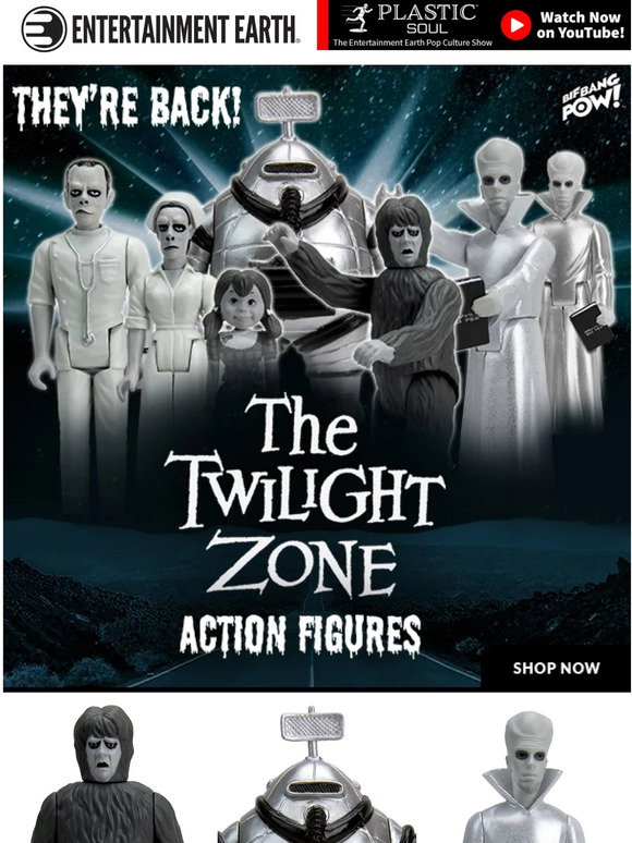 Entertainment Earth: They're Back! Twilight Zone Action Figures from ...
