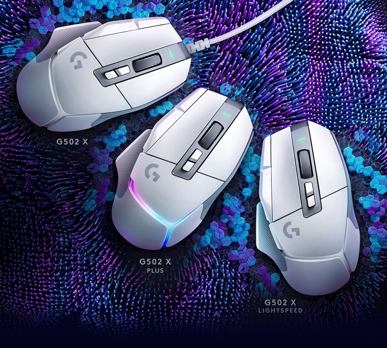 Logitech G: Icon. Reinvented. The New G502 X Line with LIGHTFORCE ...