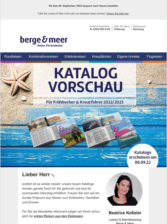 Berge & Meer: Exklusive Vorschau auf die neuen Kataloge | Milled