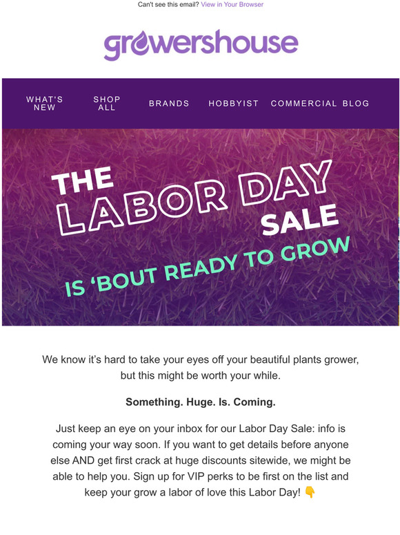 GrowersHouse: 🌱 ️ Keep Your Grow a Labor of Love ️🌱 | Milled