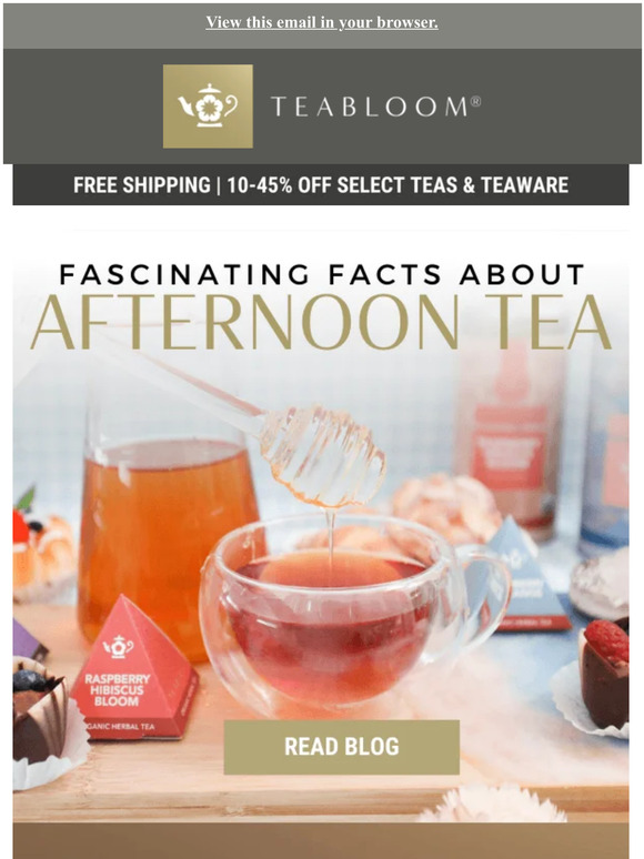 Teabloom: Fascinating Facts About Afternoon Tea | Milled