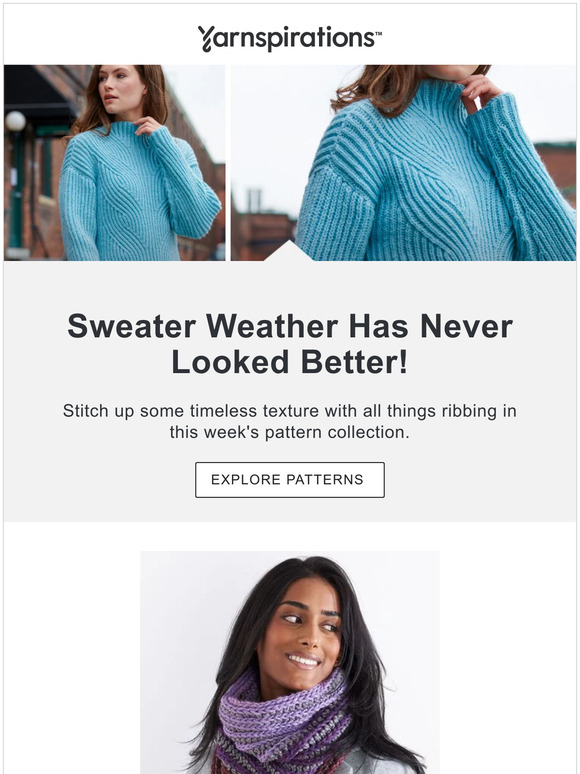 Yarnspirations: 60 ribbed pattern ideas inside! | Milled