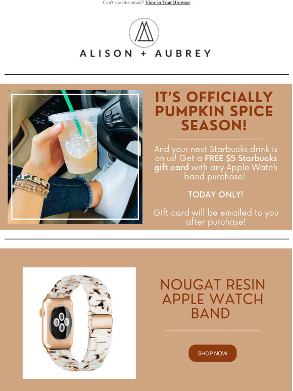 Alison + Aubrey: Your Next Starbucks Drink Is on Us!🍁 | Milled