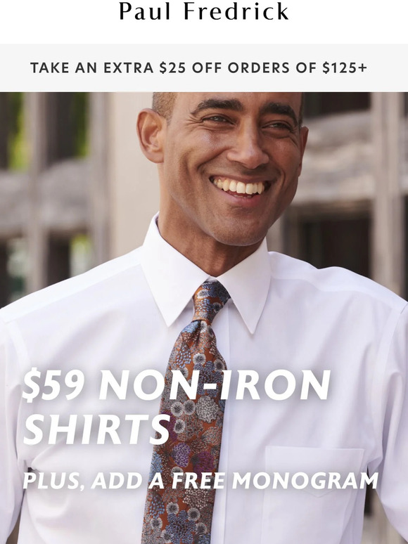 Paul Fredrick: Essential shirts, essential colors. | Milled