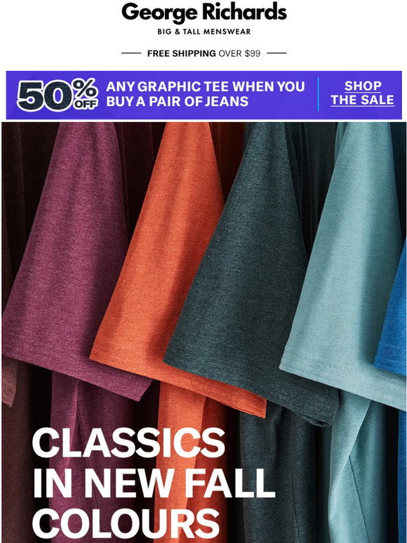 George Richards: New Colours In Time For Fall | Milled
