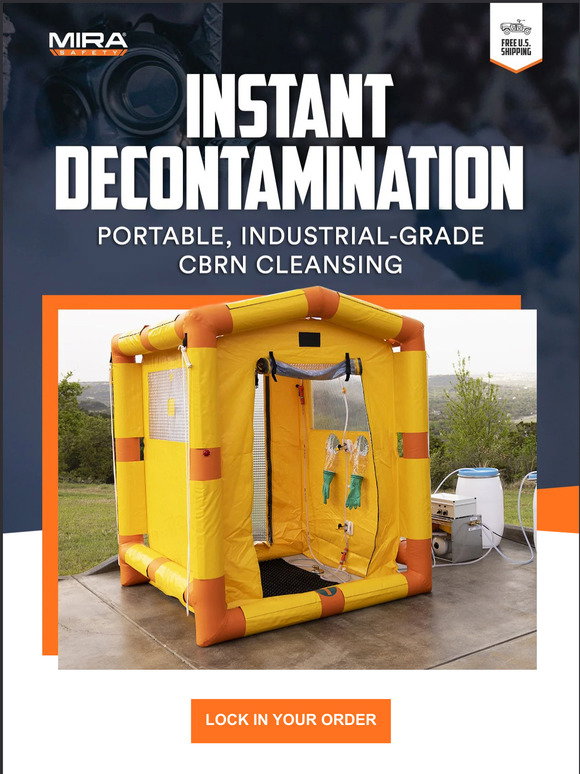 MIRA Safety: Ultimate CBRN Decontamination 🚿 | Milled