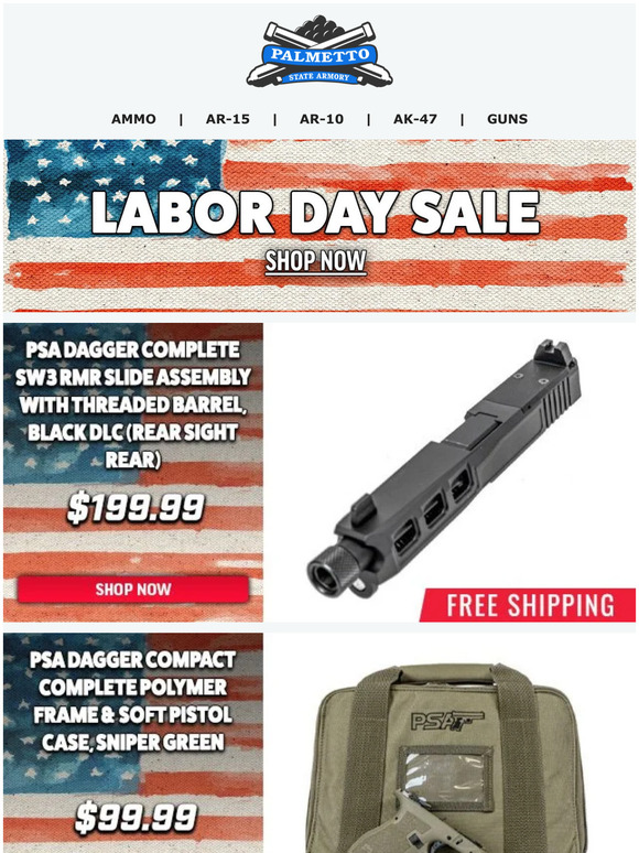 Palmetto State Armory: Build Your Dagger This Labor Day! | PSA Dagger ...