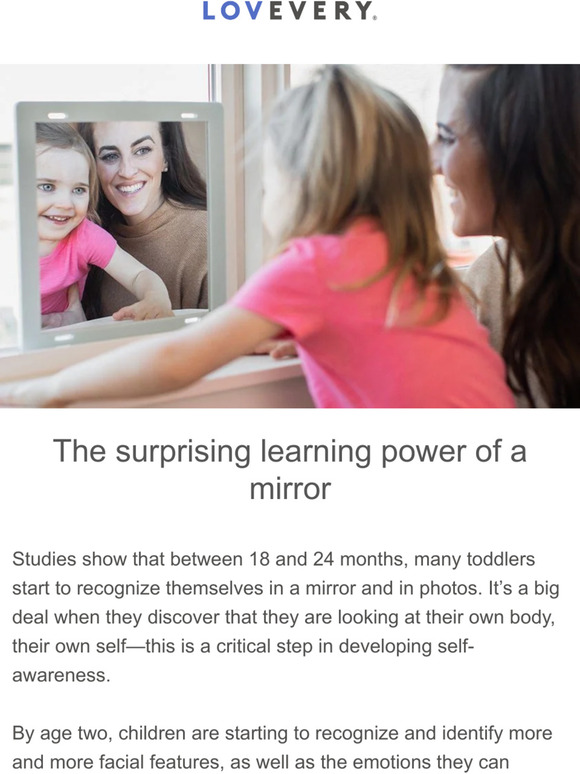 Lovevery: Mirror play builds self-awareness, empathy, and social ...