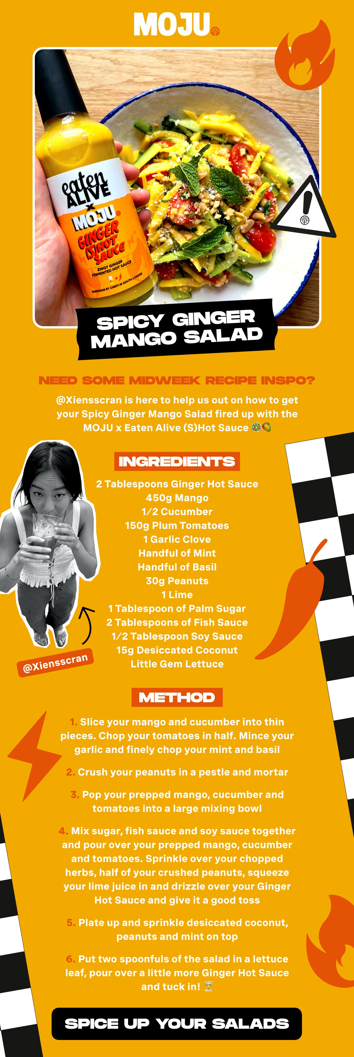 Moju Drinks: Spice up your salads 🥗 | Milled