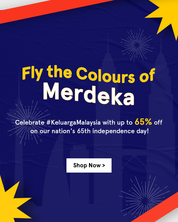 ZALORA: 🇲🇾 Fly the Colours of Merdeka 🇲🇾 | Milled