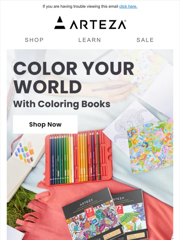 Arteza: Find Your Zen with Arteza Coloring Books | Milled