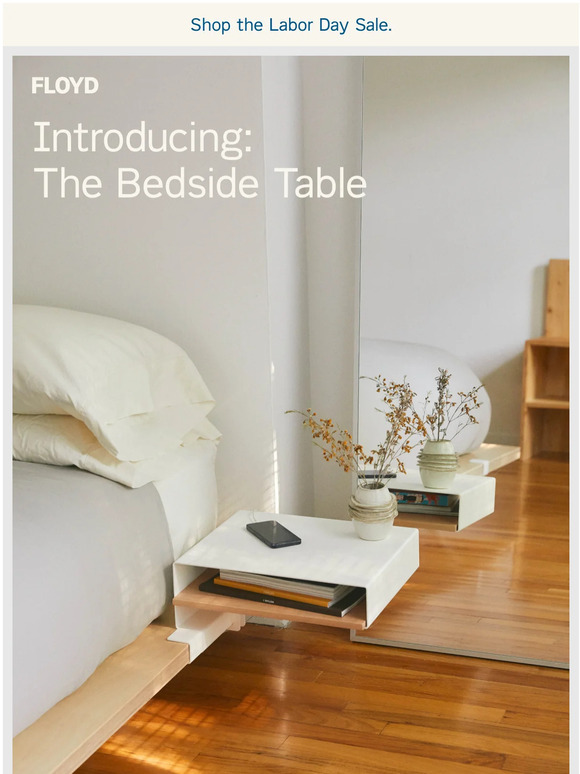 Floyd: Introducing: The Bedside Table | Milled