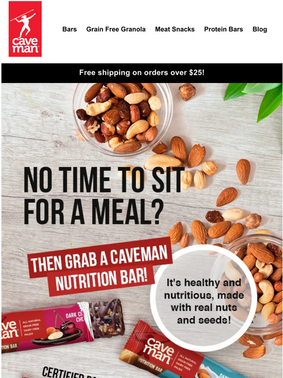 Caveman Foods: Try our Caveman variety pack as a healthy meal ...