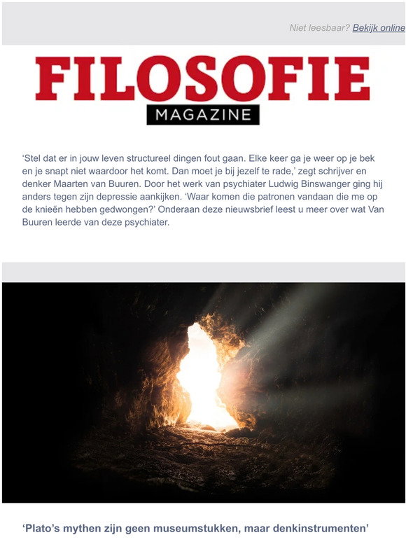 Filosofie Magazine: ‘Een psychische afwijking is het gevolg van eigen ...