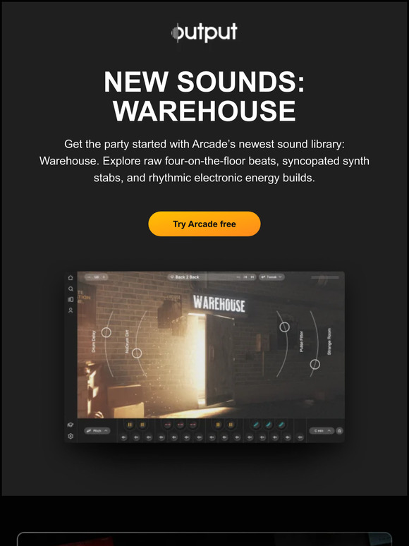 Output: House music in Arcade? We got ya | Milled