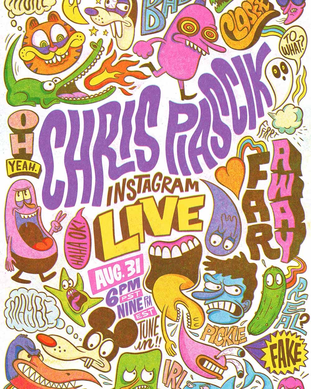 RetroSupply: [TONIGHT] Instagram Live Draw with Chris Piascik | Milled