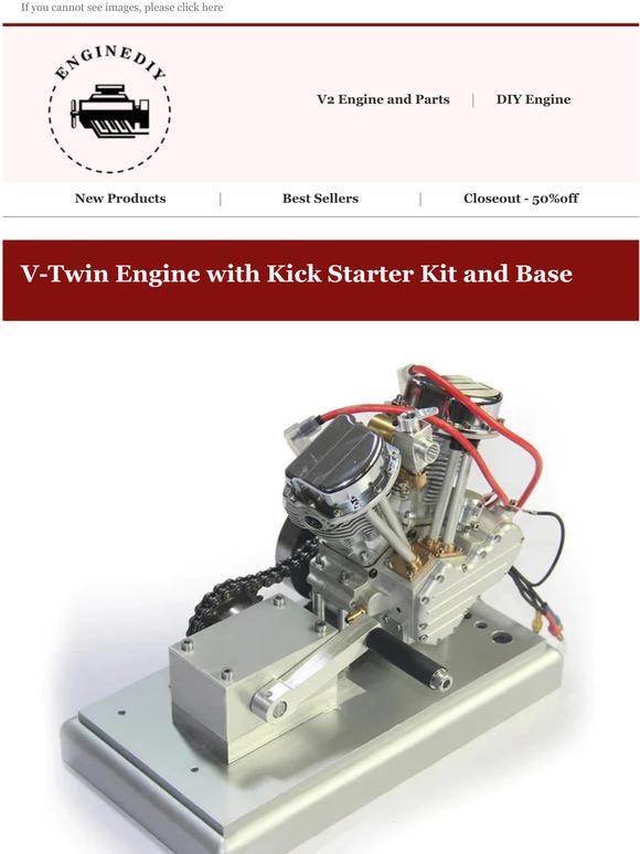 Enginediy: 💥Kick Start CISON V2 Panhead Engine! Don't Miss Out!! | Milled