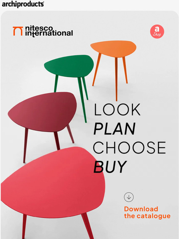 archiproducts: Chairs, tables and bookshelves: Nitesco products now ...