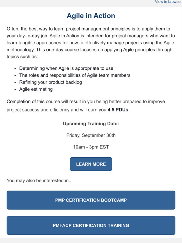 Project Management Academy: Learn how to apply Agile to your role | Milled