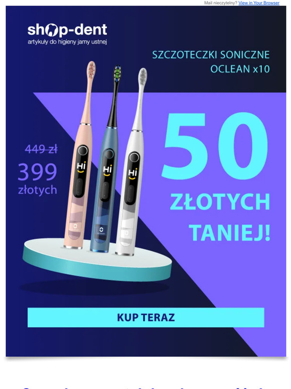 Shop Dent: Kiedyś tego nie było, to jest dopiero teraz! To jest teraz na czasie, to jest w ...