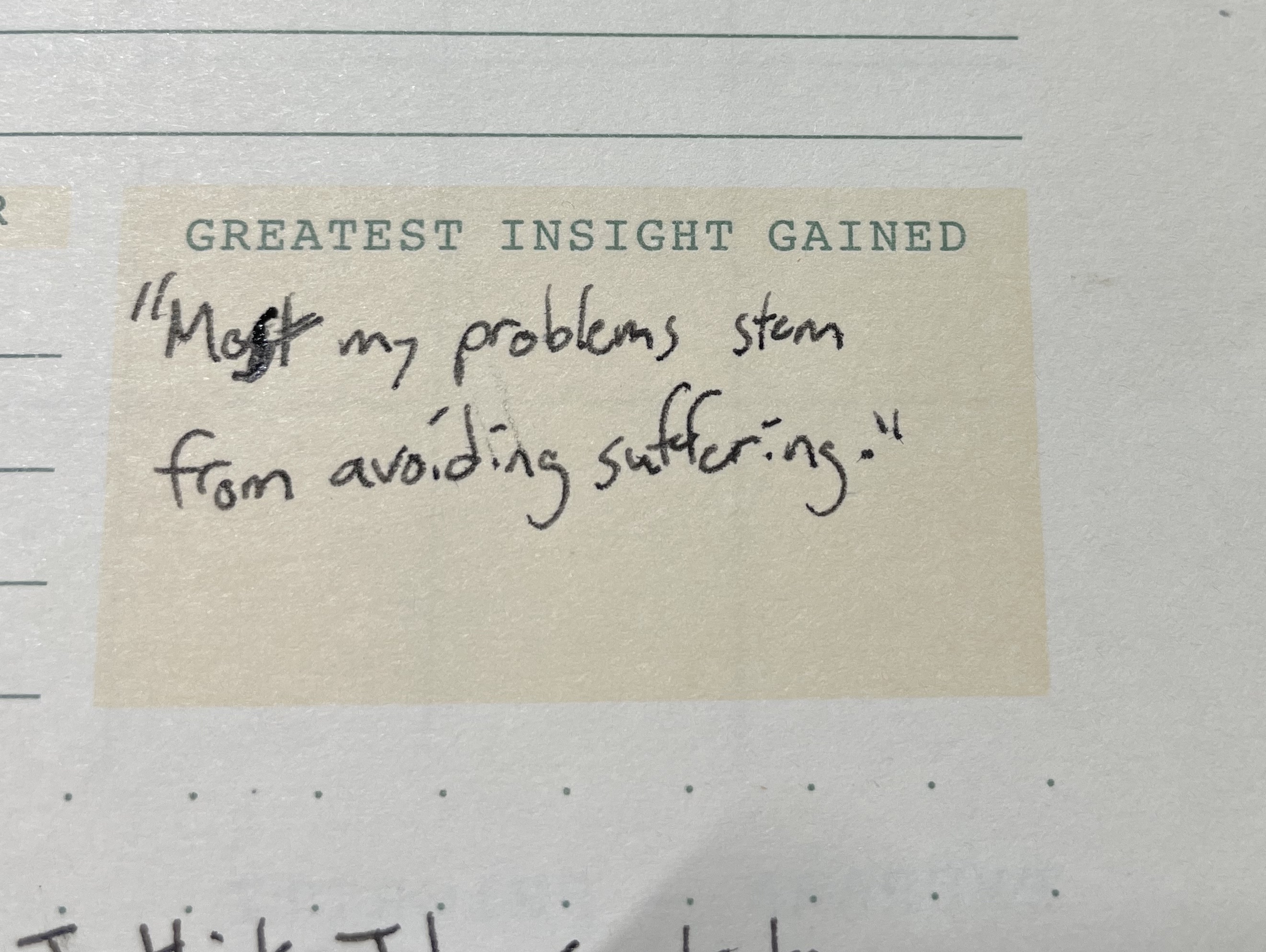 Monk Manual: What's your greatest insight gained in August? Here is ...